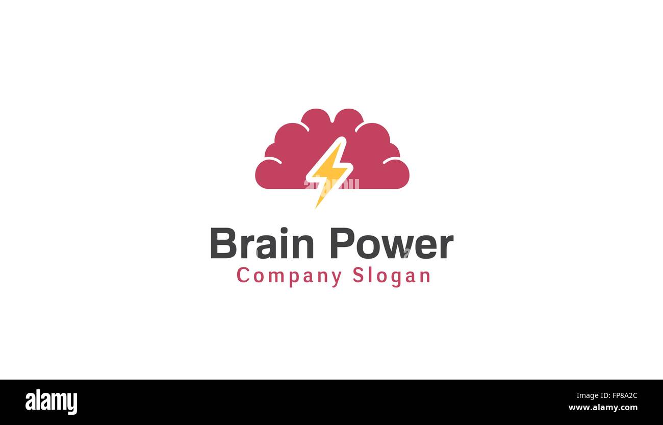 Brain Power Design Illustration Stock Vector Image & Art - Alamy