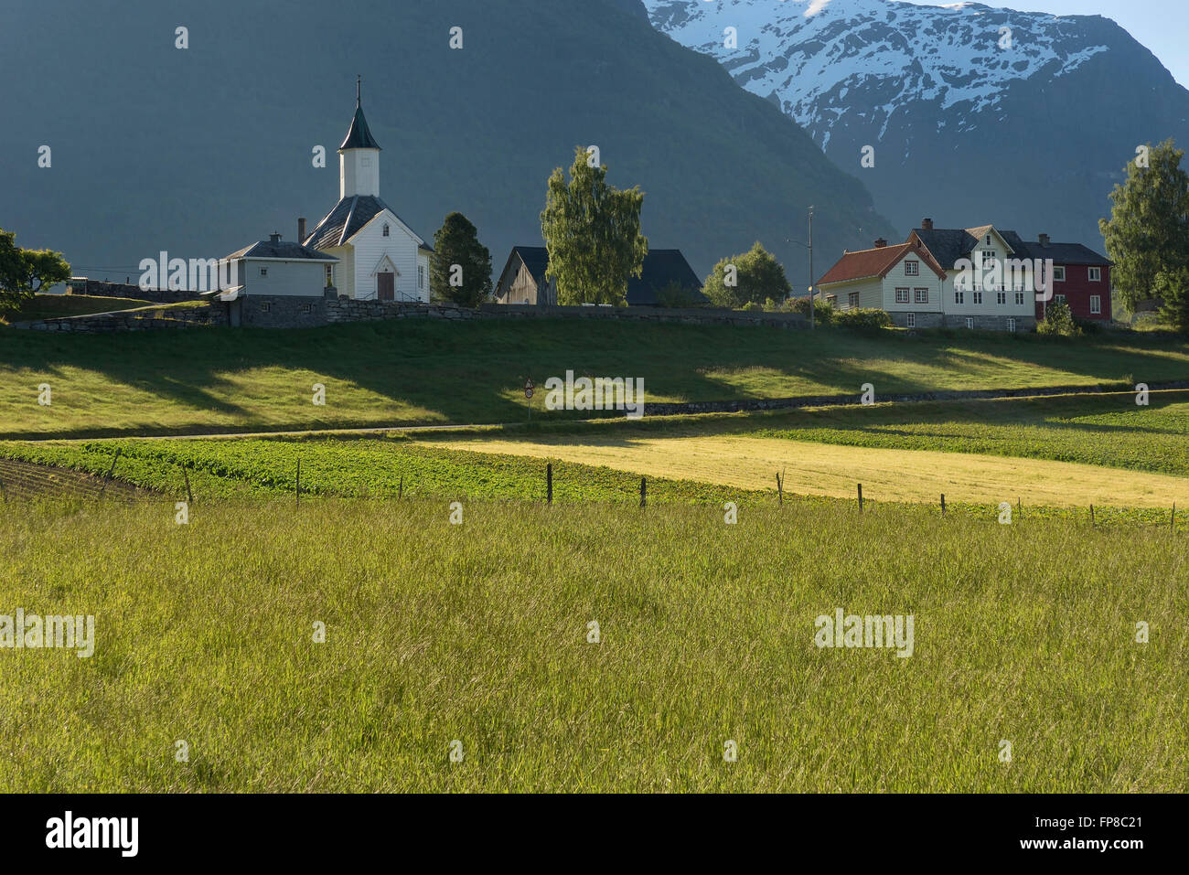 Loen. Stryn. Nordfjord. Norway Stock Photo - Alamy