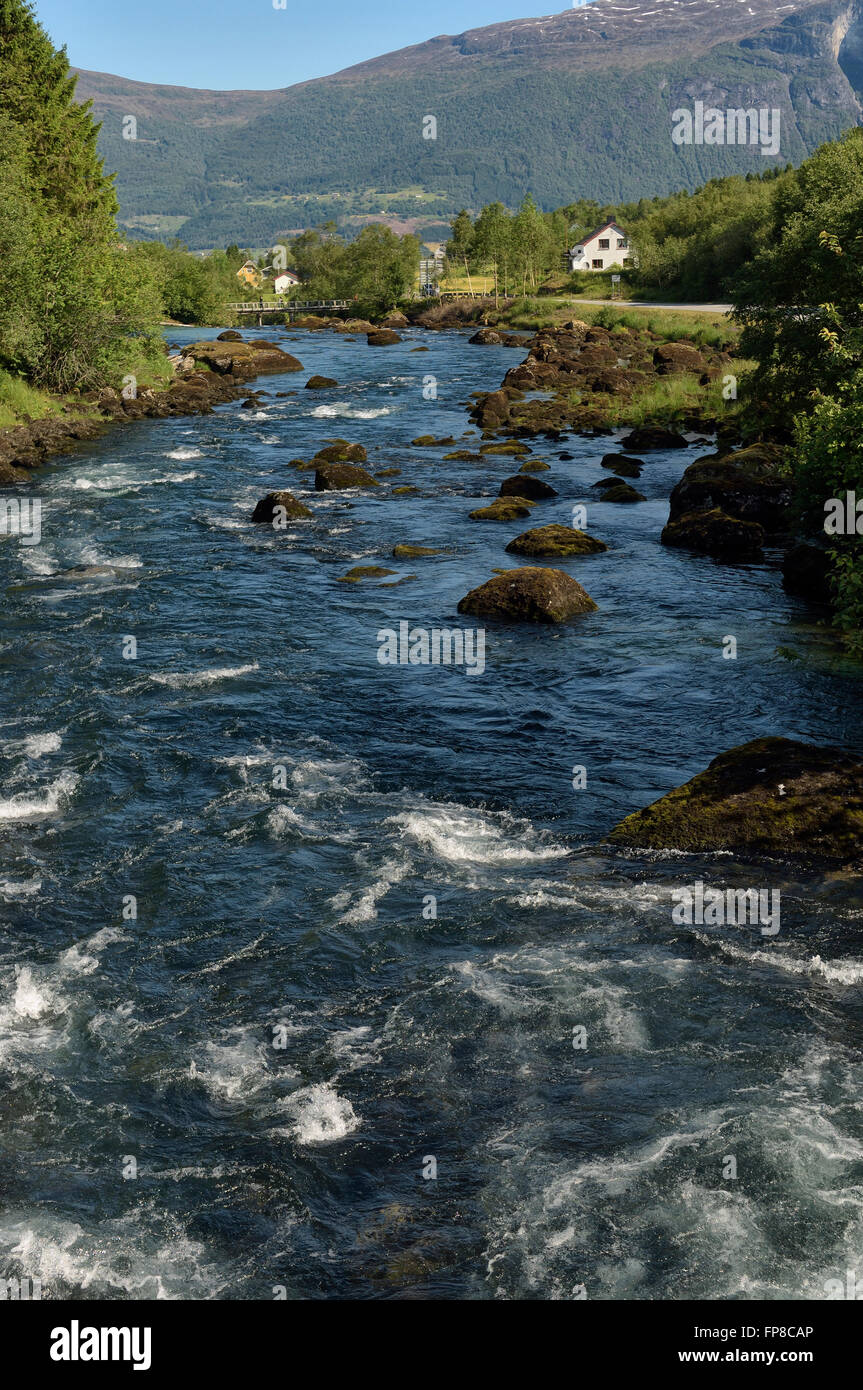 Oldedalen valley hi-res stock photography and images - Alamy
