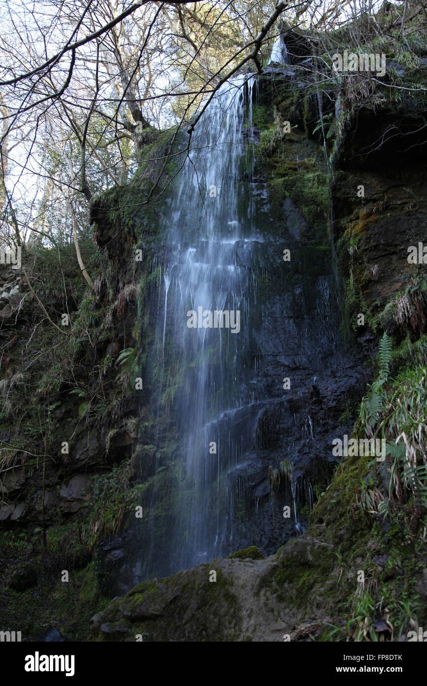 Goathland North Yorkshire Moors.running water beck mallyan spout water ...