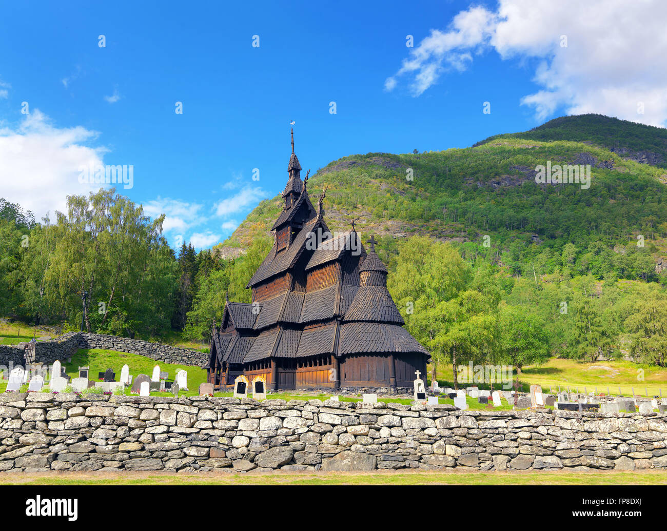 Borgund Stave Church Norway High Resolution Stock Photography and ...