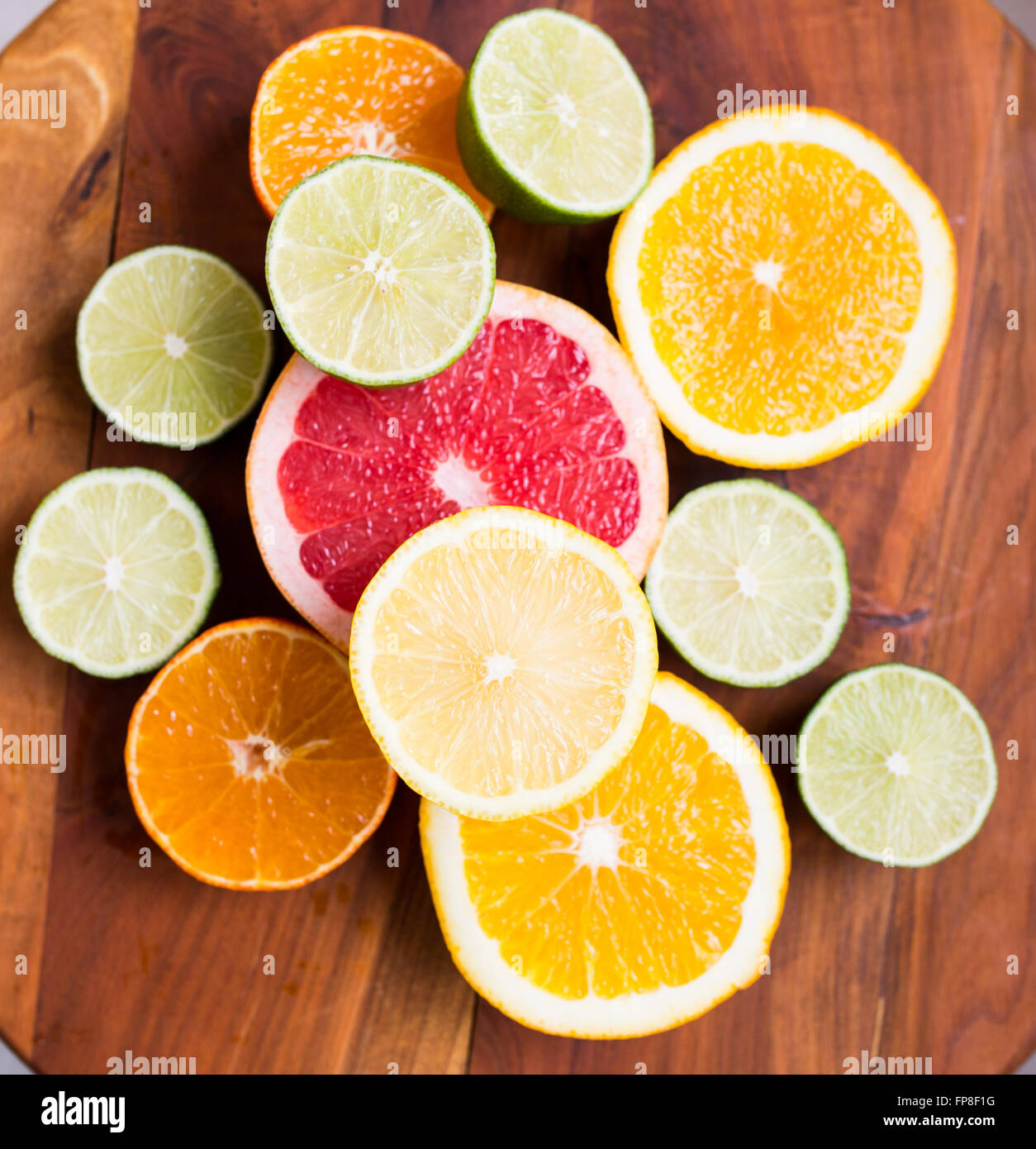 Lemon orange grapefruit lime hi-res stock photography and images - Alamy