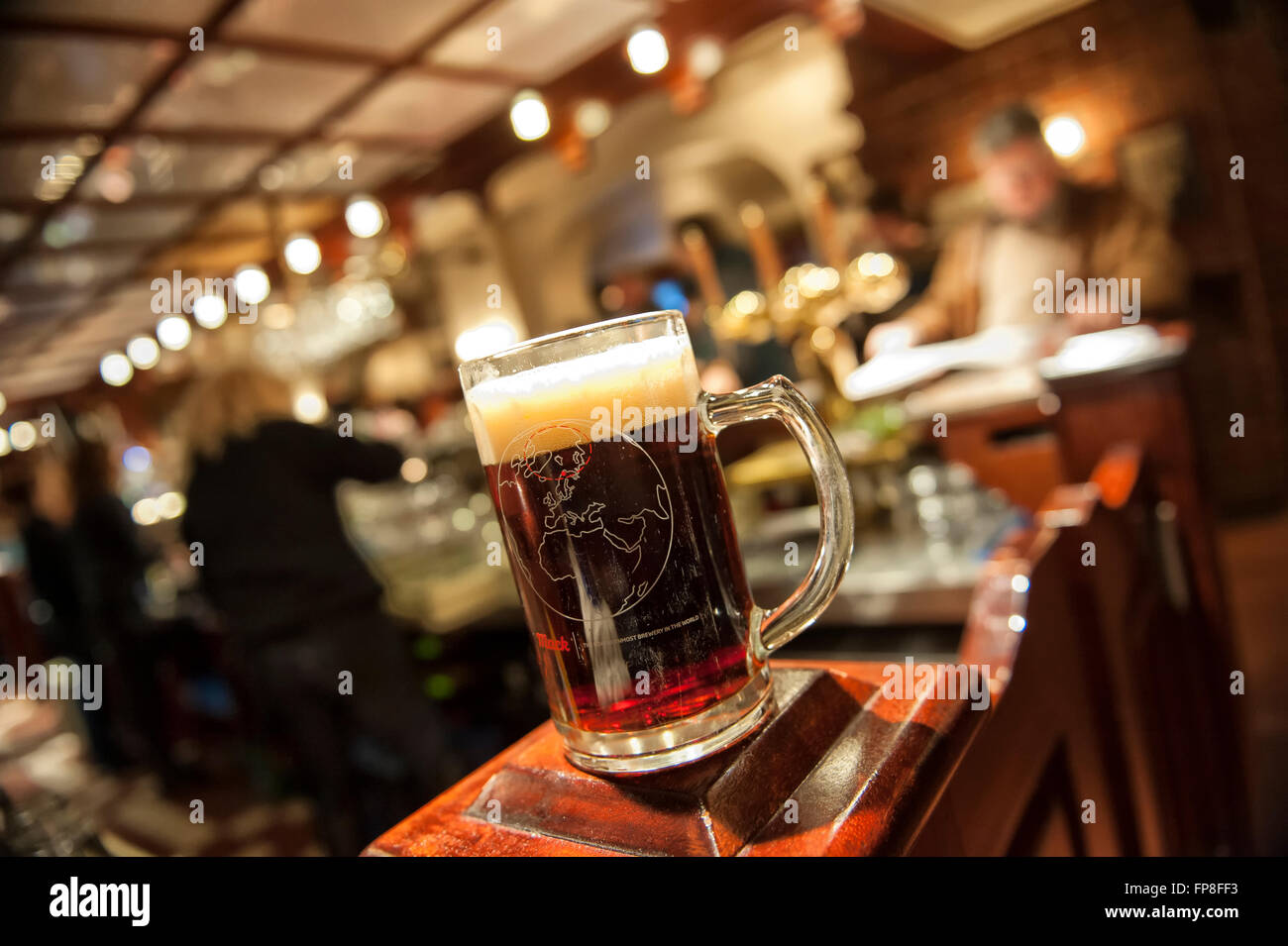 Mack's Beer Hall. Tromso. Norway Stock Photo - Alamy