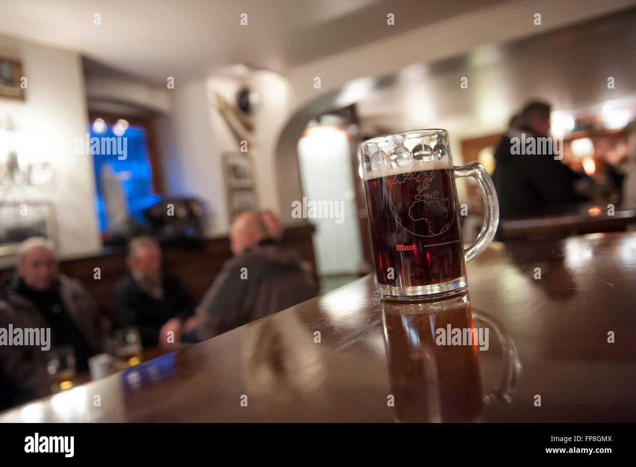 Mack's Beer Hall. Tromso. Norway Stock Photo - Alamy