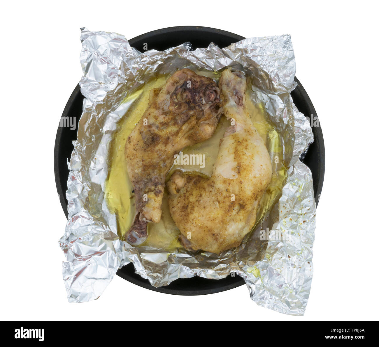 Top view roasted baked Cut Out Stock Images & Pictures - Alamy