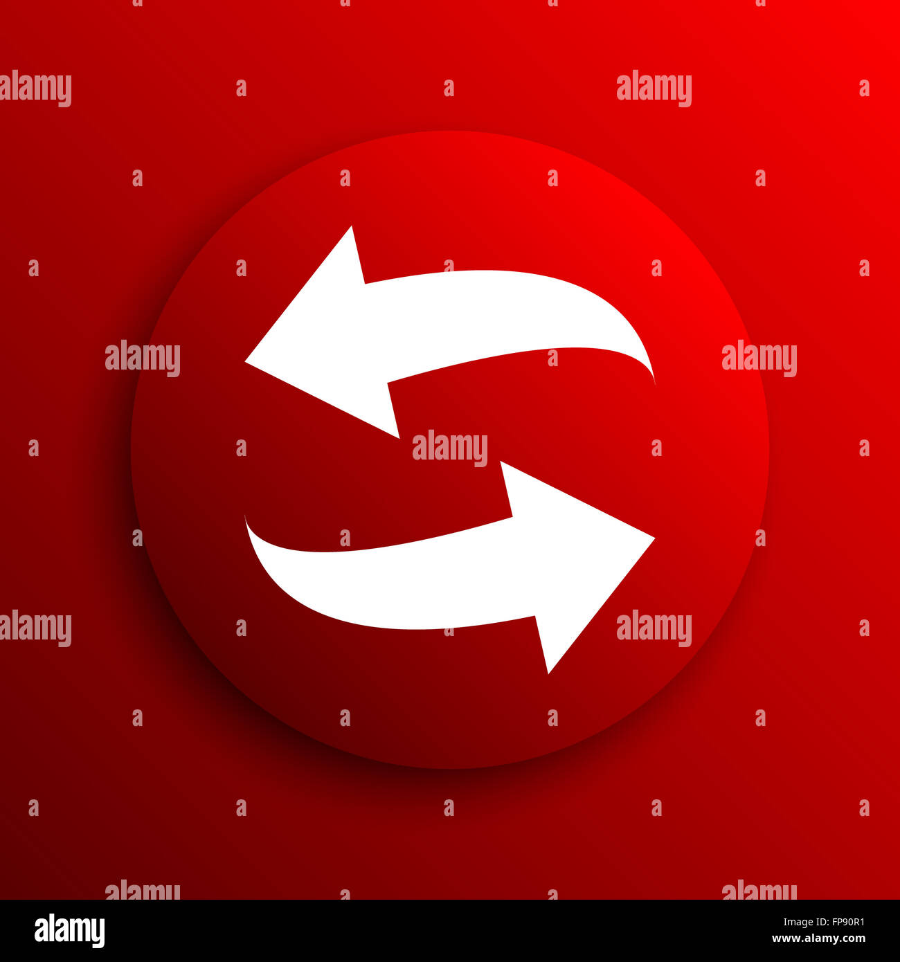Swap icon. Internet button on white background Stock Photo - Alamy