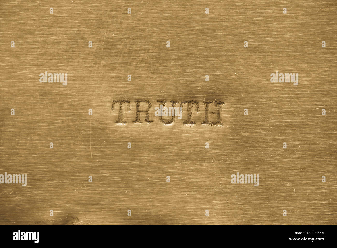 word truth printed on golden metallic background Stock Photo - Alamy