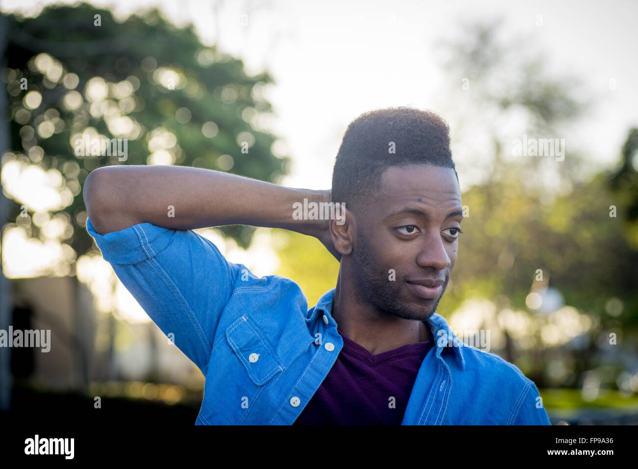 Stock photo of a young man Stock Photo - Alamy