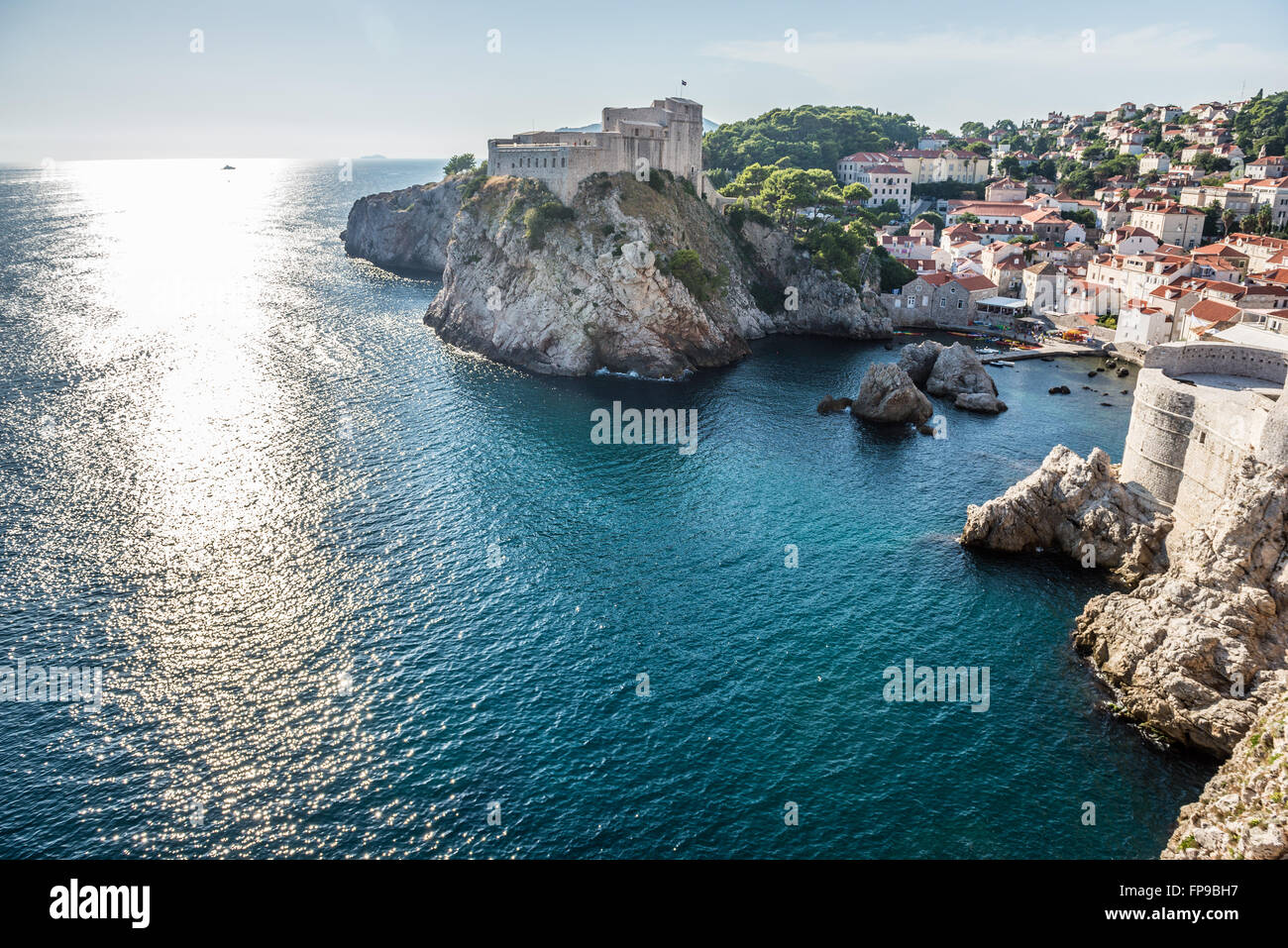 Saint Lawrence Fortress also called Fort Lovrijenac or Dubrovnik's ...