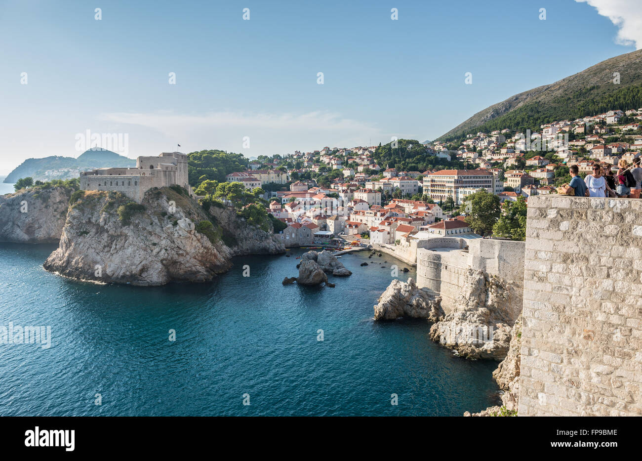 Saint Lawrence Fortress also called Fort Lovrijenac or Dubrovnik's ...
