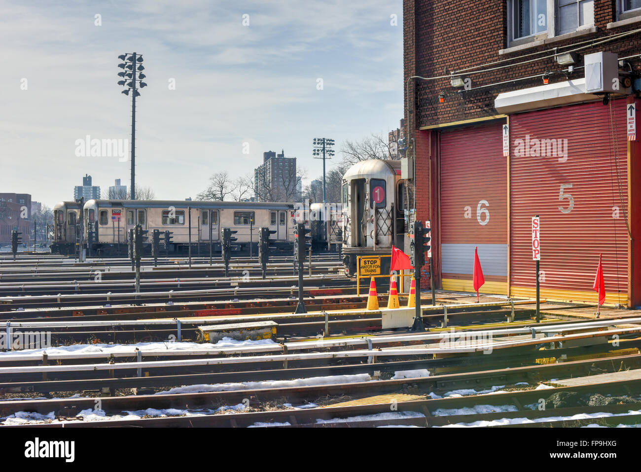 Vintage nyc train hi-res stock photography and images - Alamy