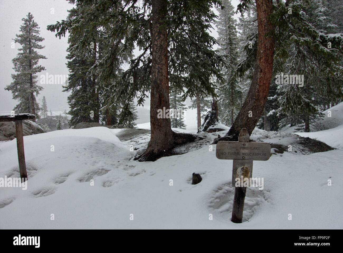 In a high Colorado mountain pass, accessible only by foot, sits Lone ...