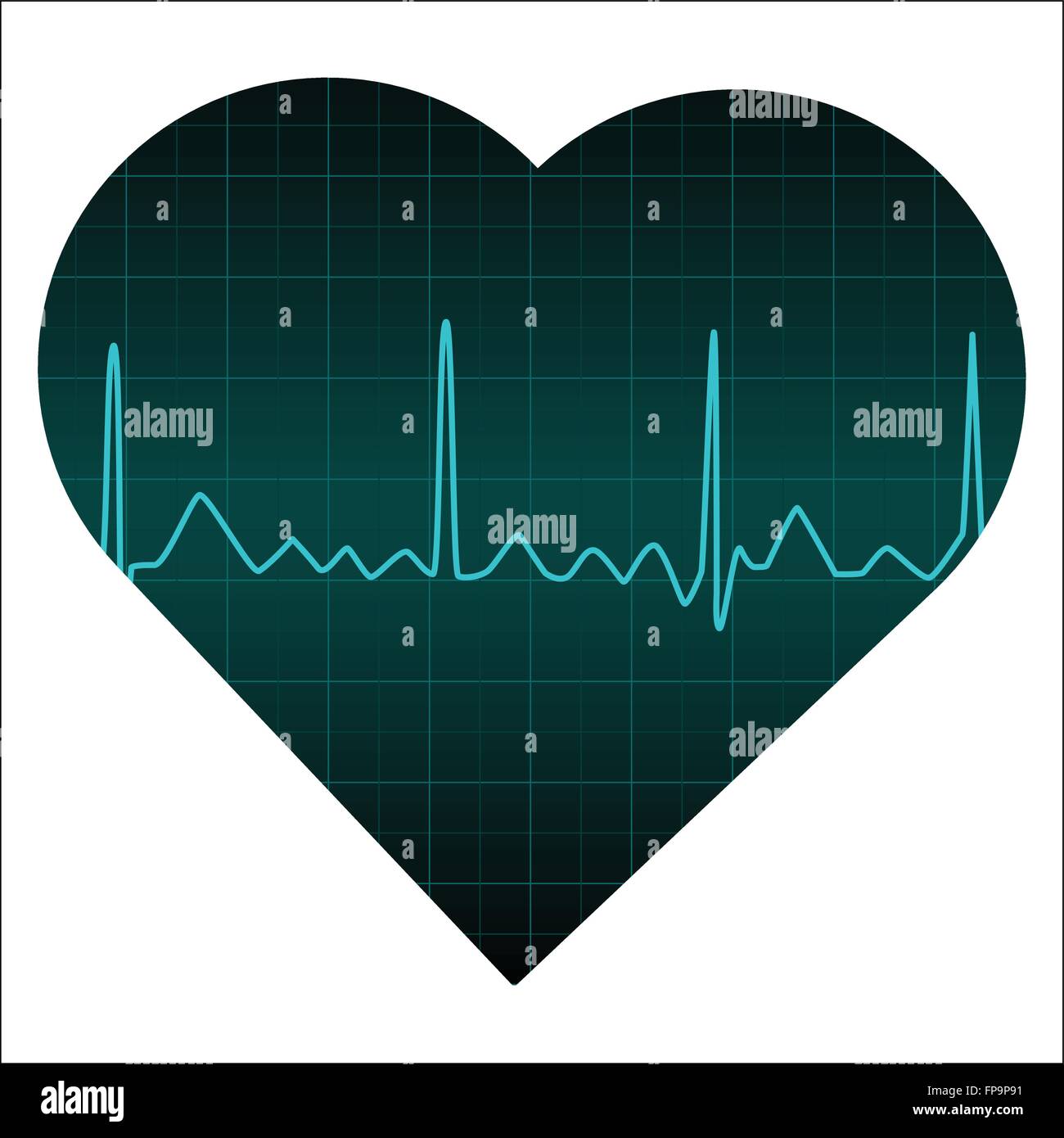 Death heart monitor hi-res stock photography and images - Alamy
