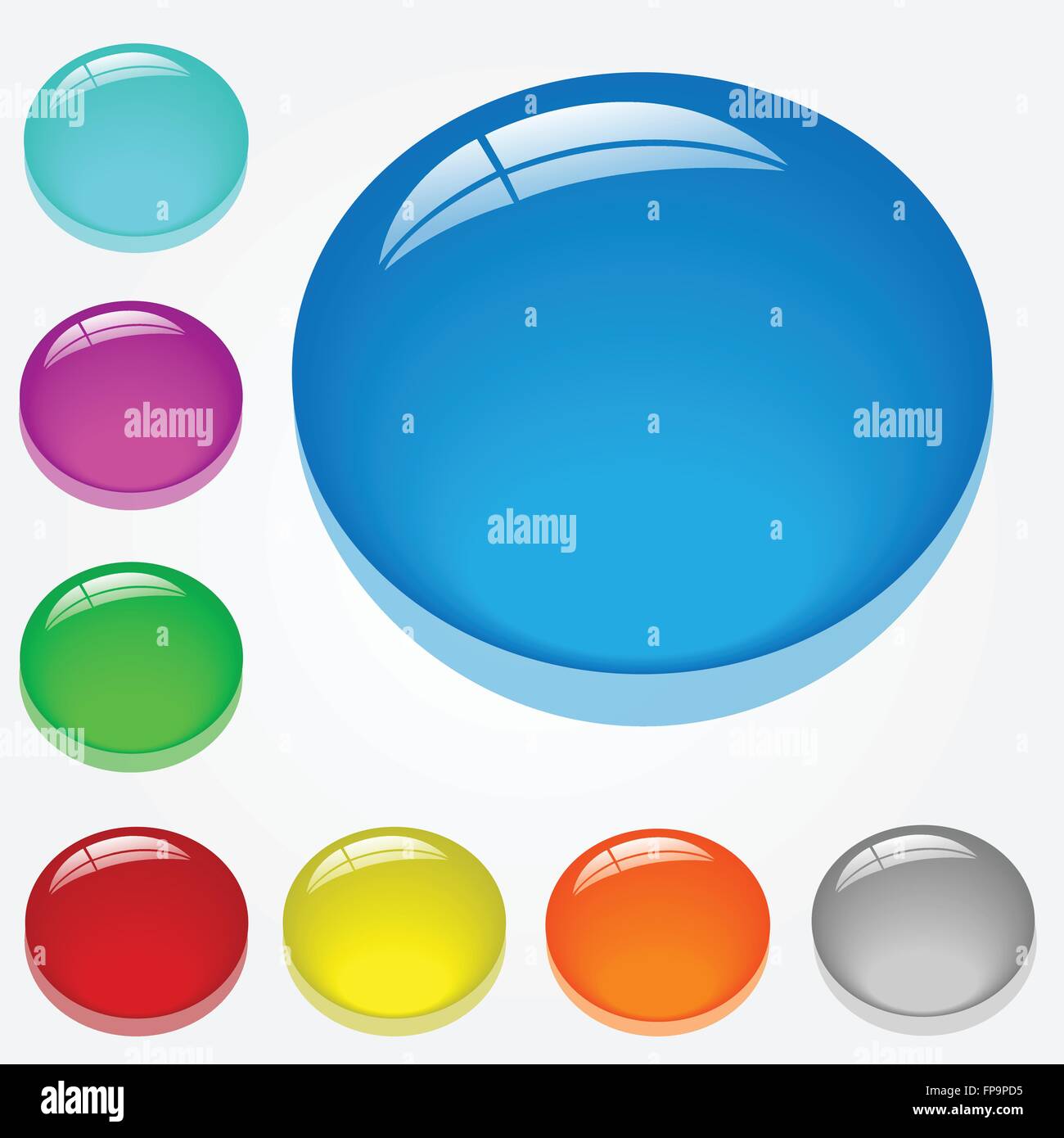 Editable buttons Stock Vector Images - Alamy