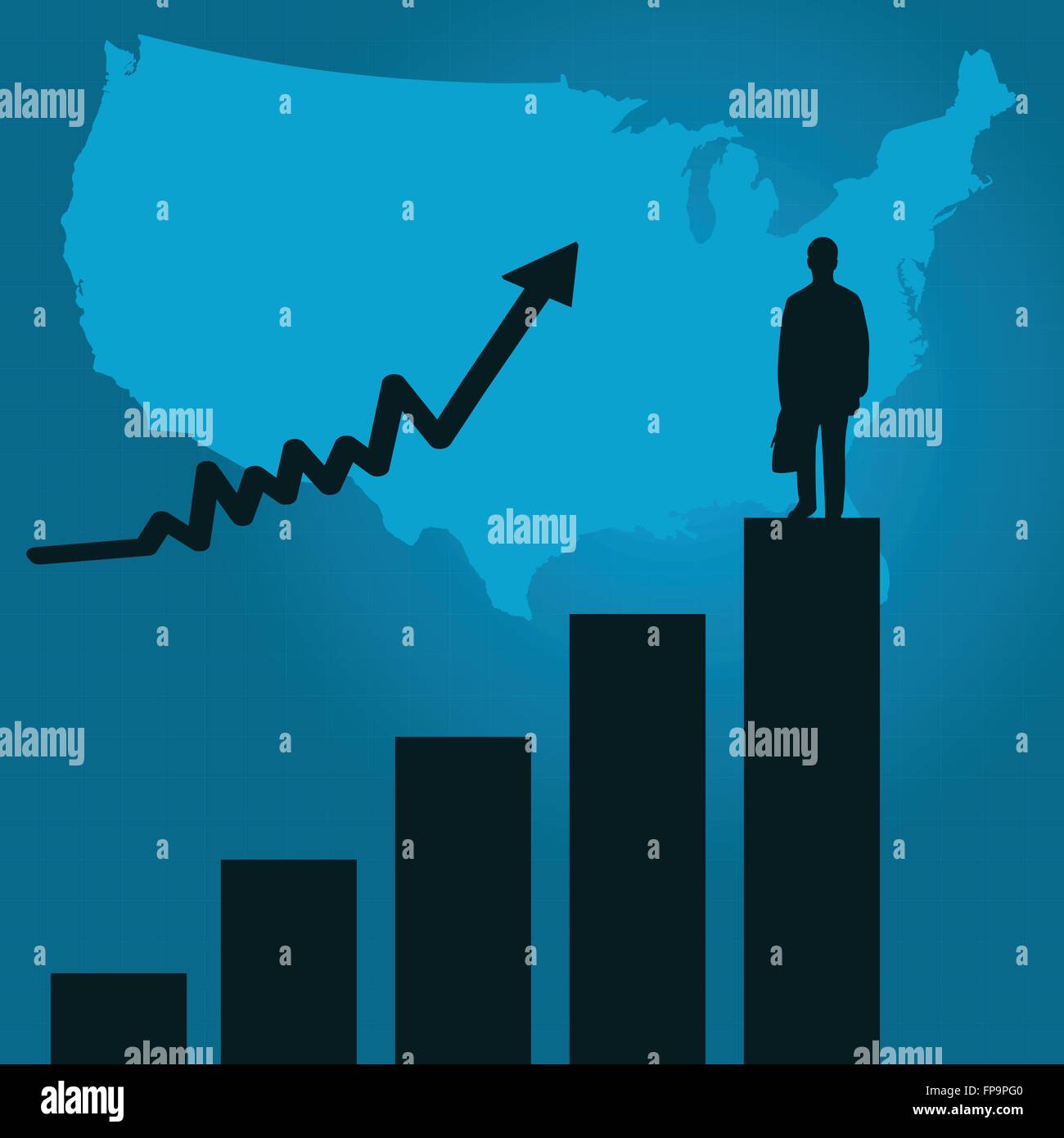 Business Bar Graph Stock Vector Image & Art - Alamy
