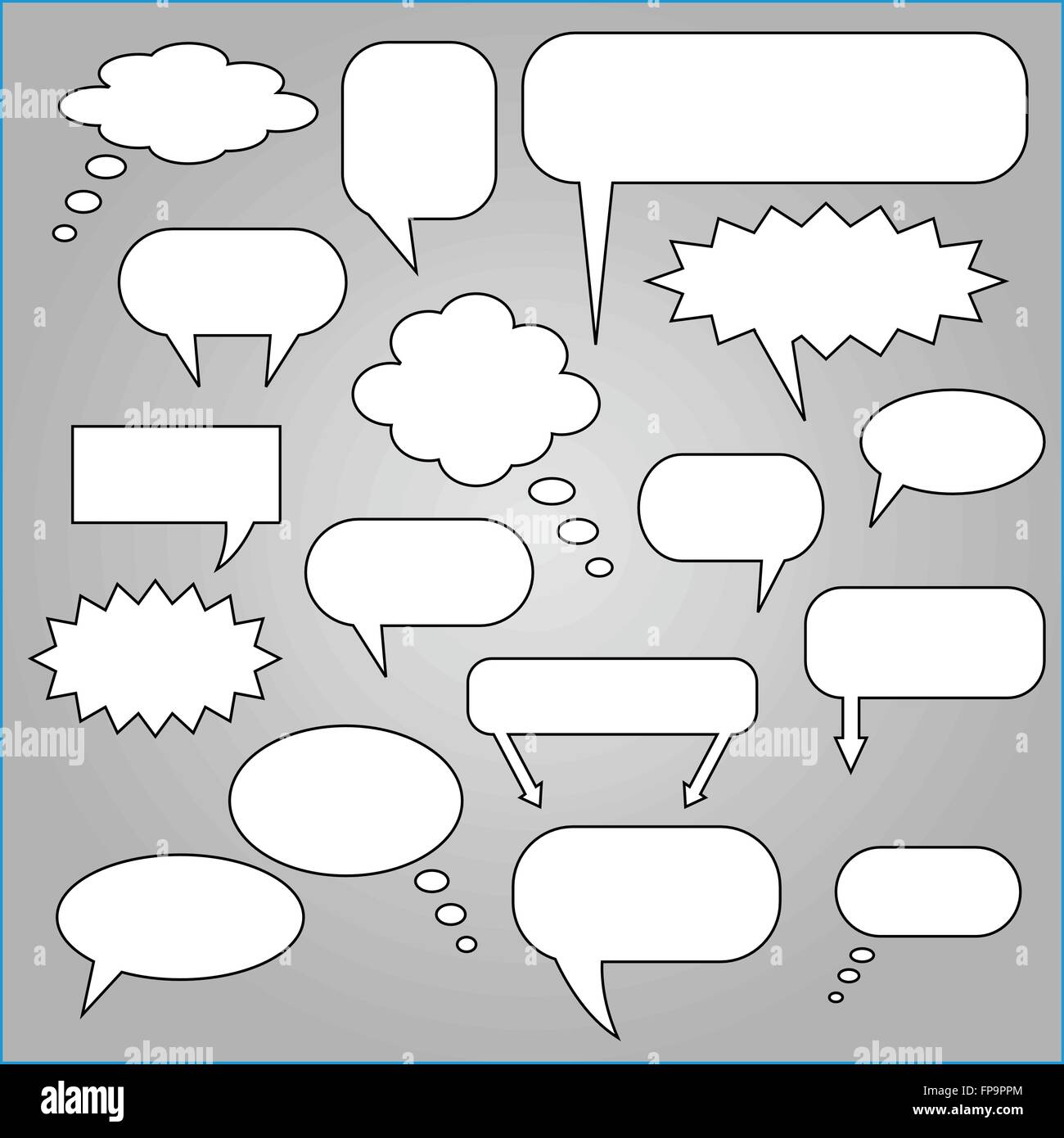 Zap speech Stock Vector Images - Alamy