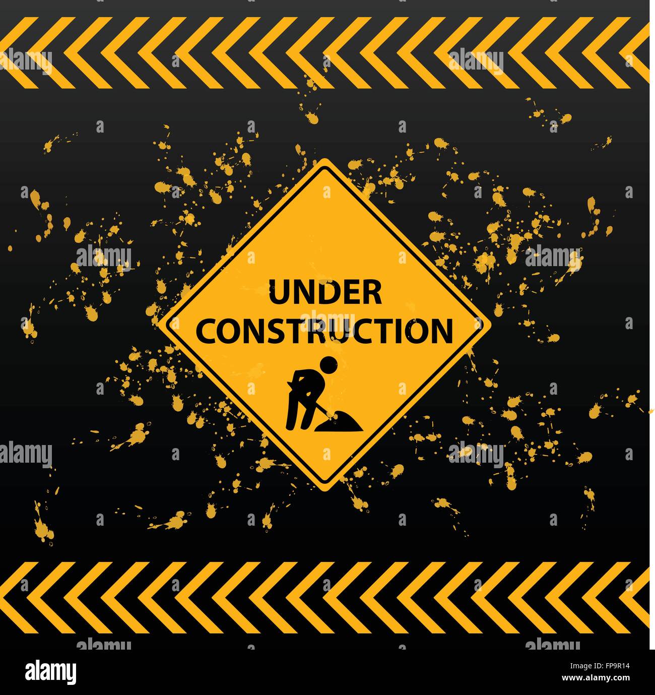 Under Construction Grunge Vector Stock Vector Image & Art - Alamy
