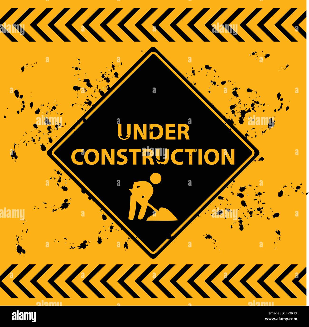 Under Construction Background Stock Vector Image & Art - Alamy