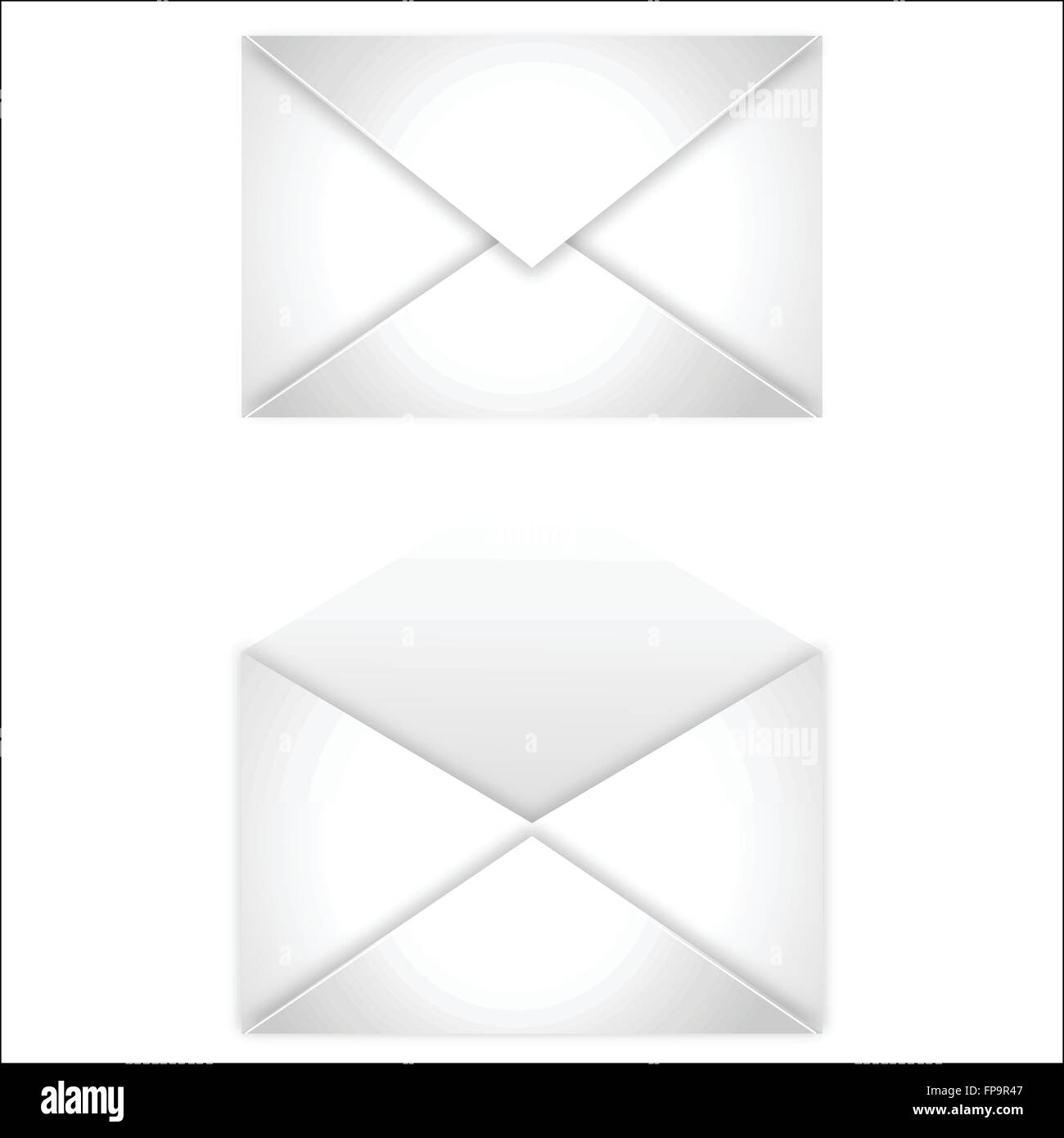 Postal envelopes Stock Vector Images - Alamy
