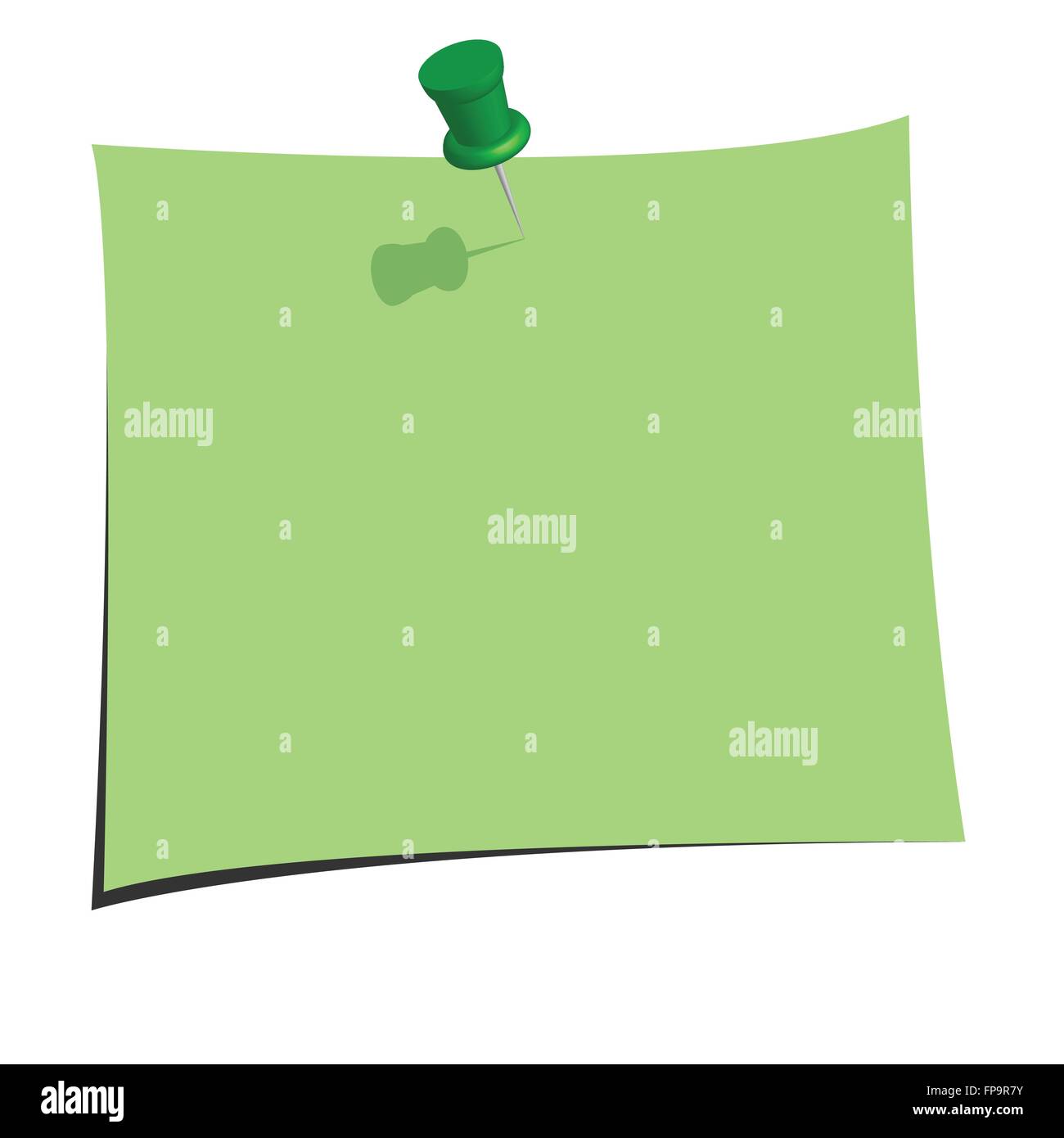 Sticky notes pin on Stock Vector Images - Alamy