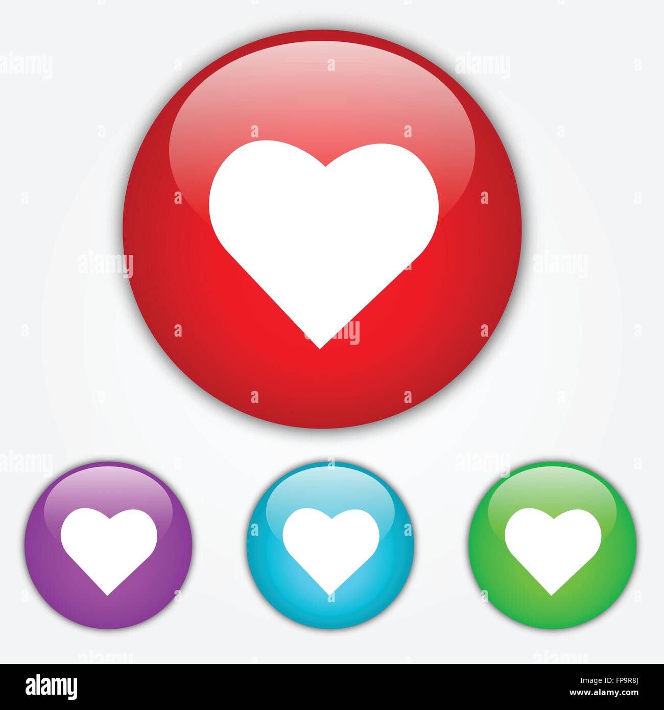 Push heart Stock Vector Images - Alamy