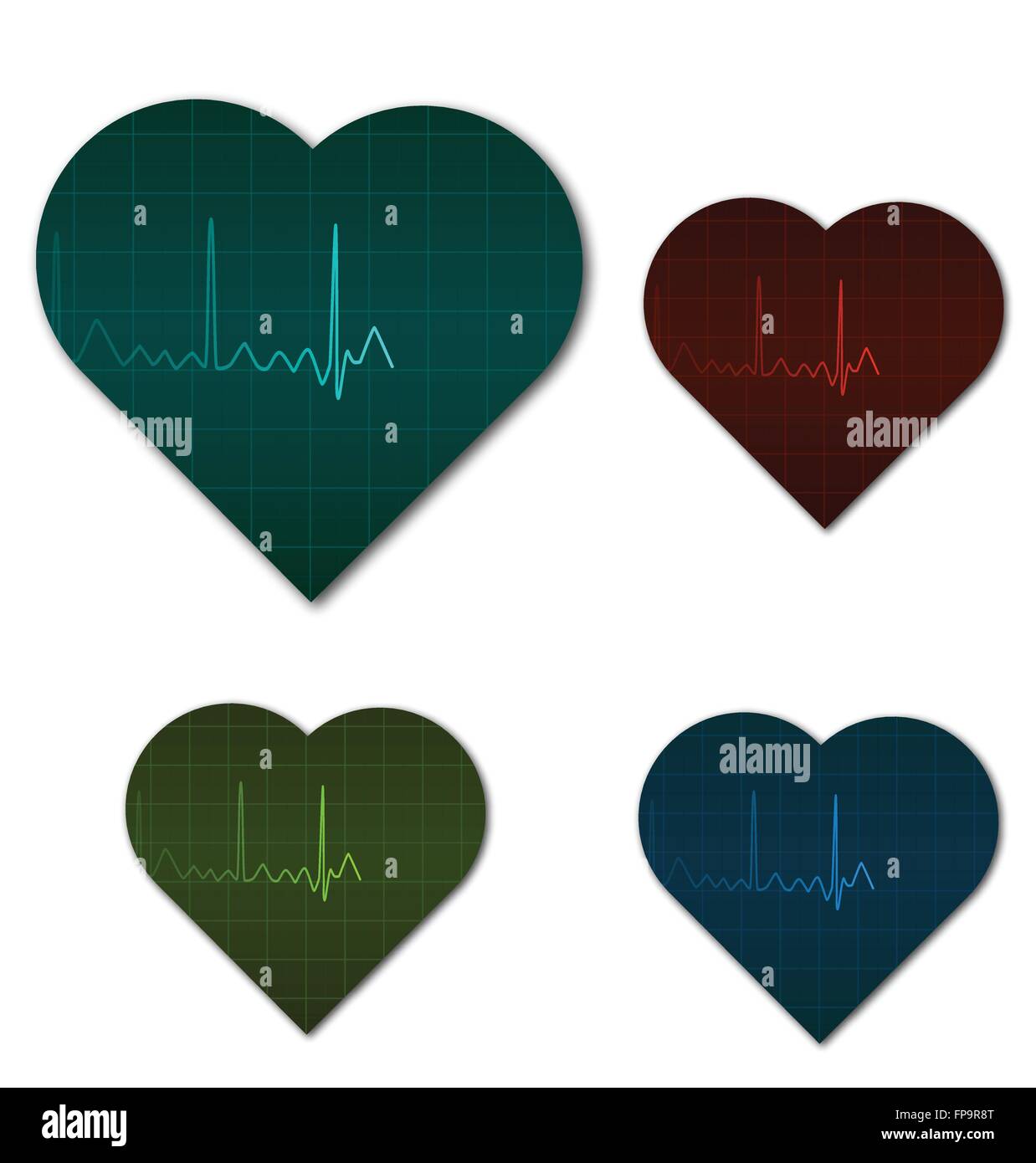 In diagnosis heart disease Stock Vector Images - Alamy