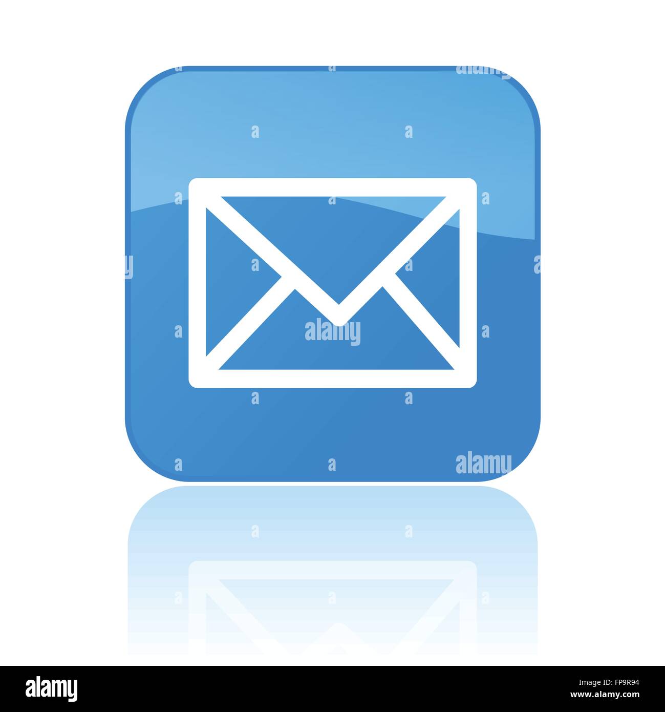 Vector Mail Button Stock Vector Image & Art - Alamy