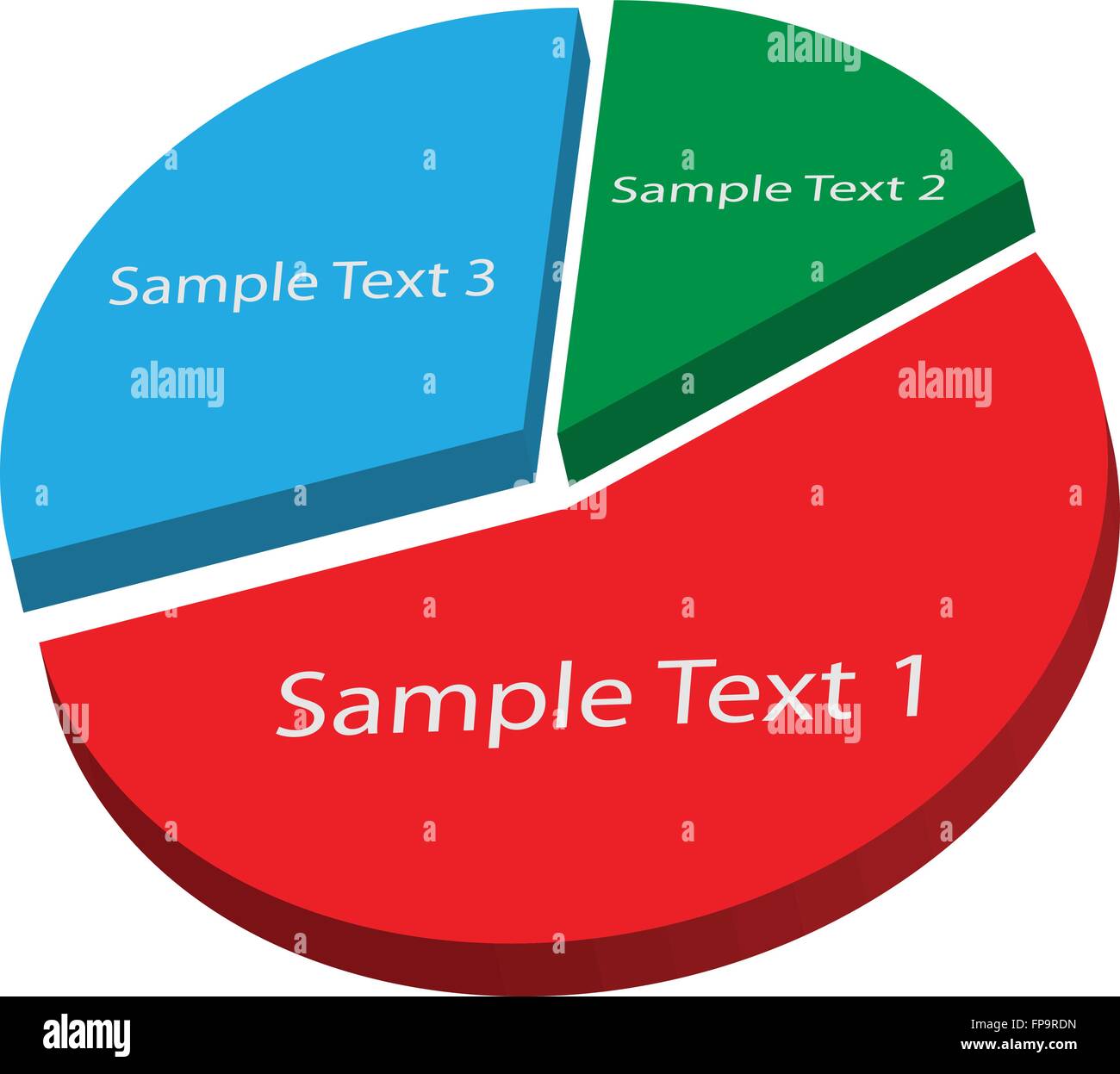 Pie chart 2d hi-res stock photography and images - Alamy