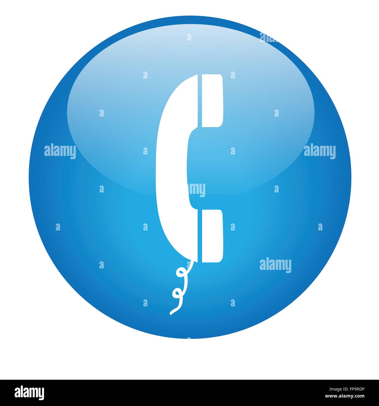 Sign signal blue service Stock Vector Images - Alamy