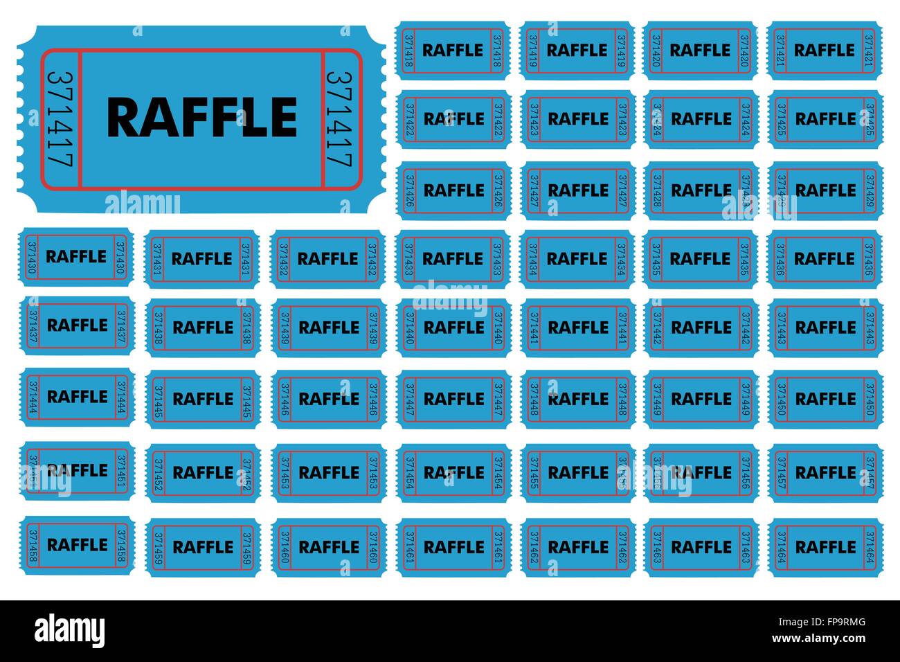 Raffle game Stock Vector Images - Alamy