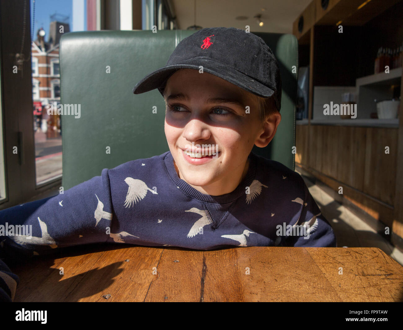 A good looking blond boy Stock Photo - Alamy