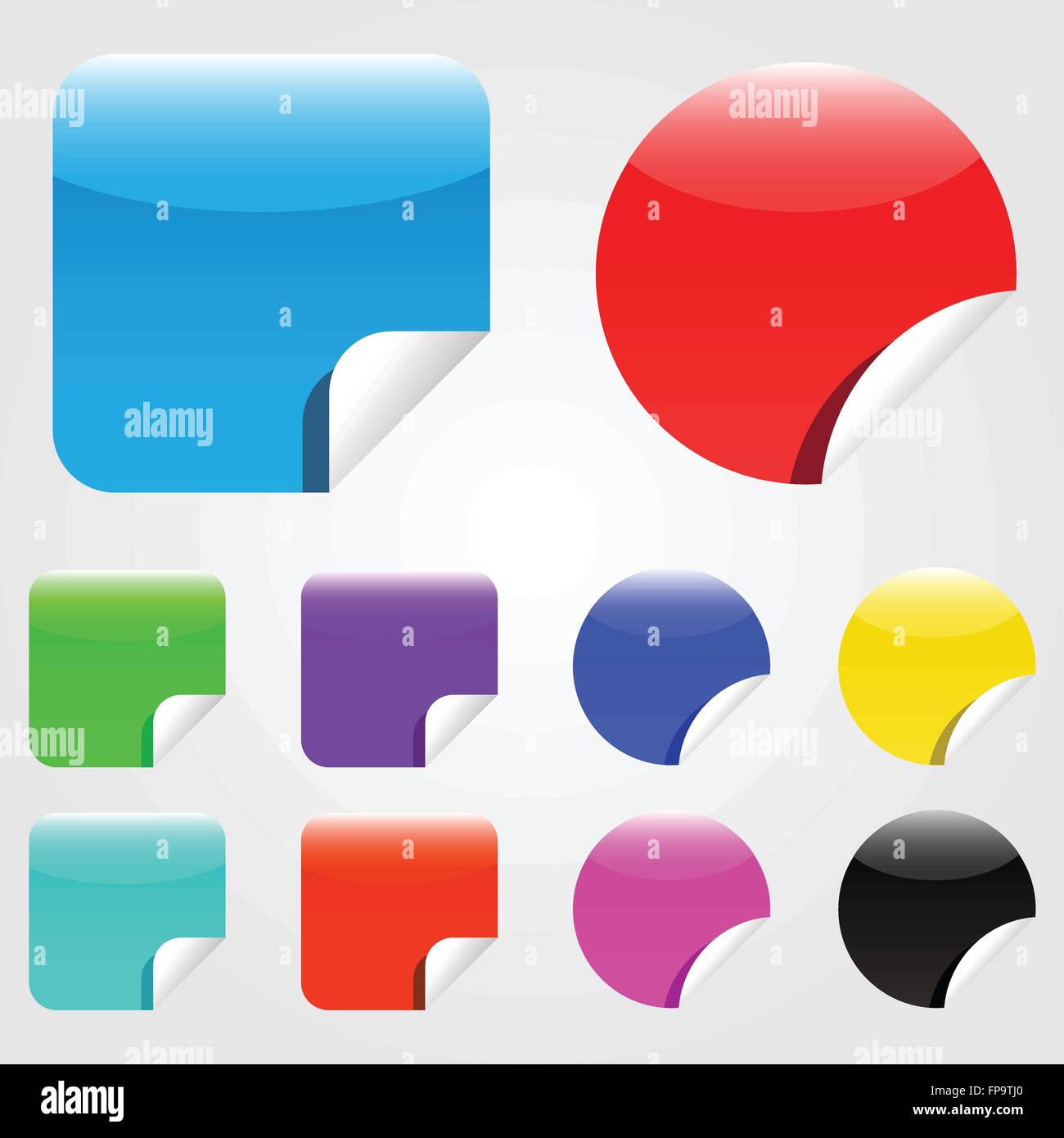 Web stickers hi-res stock photography and images - Alamy