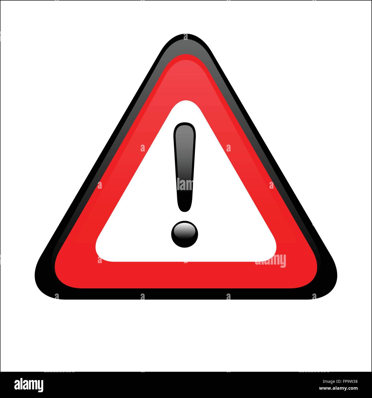 Warning dangerous site sign Stock Vector Images - Alamy