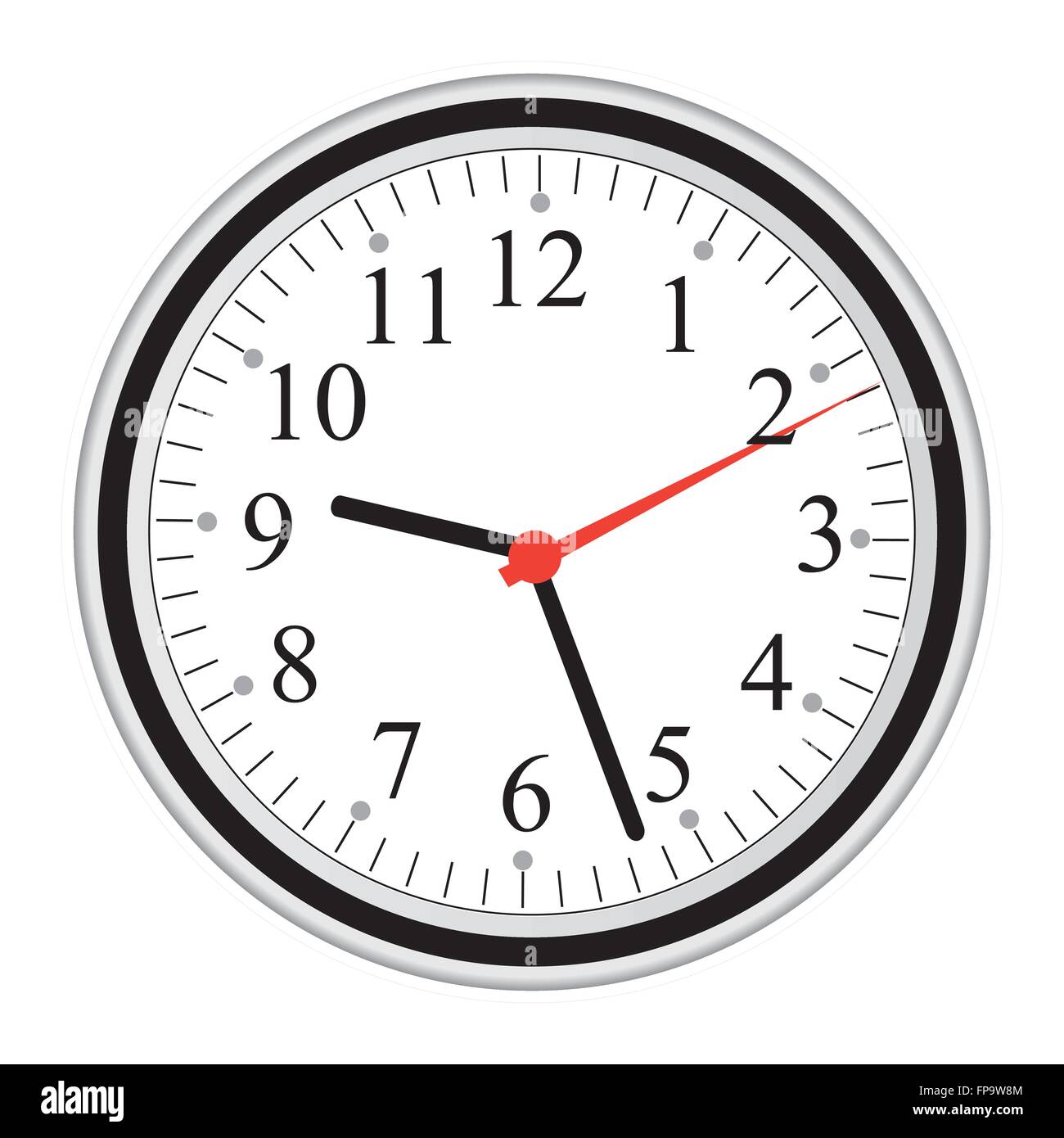 Buzzer white background Stock Vector Images - Alamy