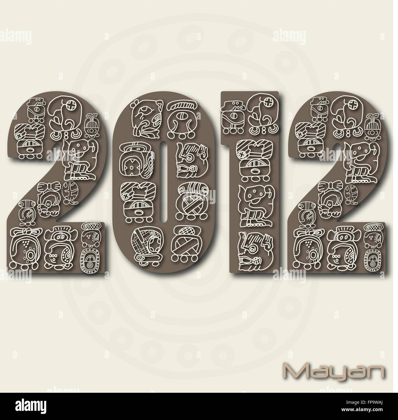 Mayan art Stock Vector Images - Alamy