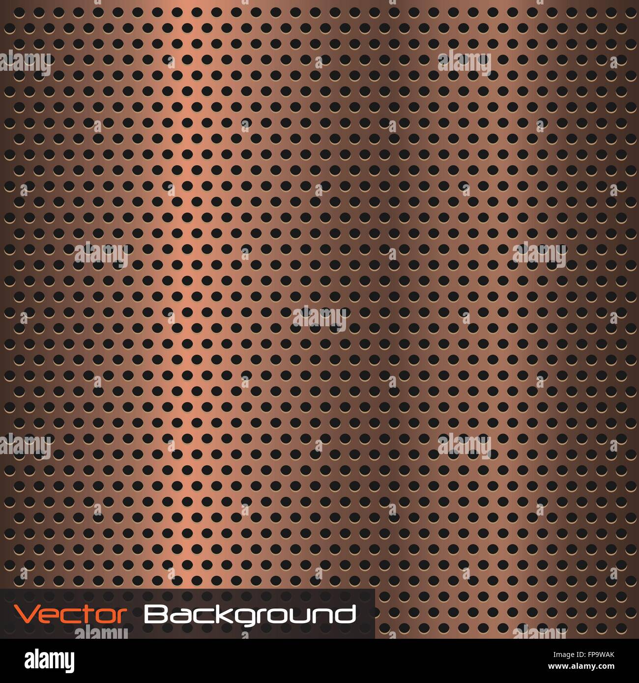 Vector image of a metallic copper background texture Stock Vector Image ...
