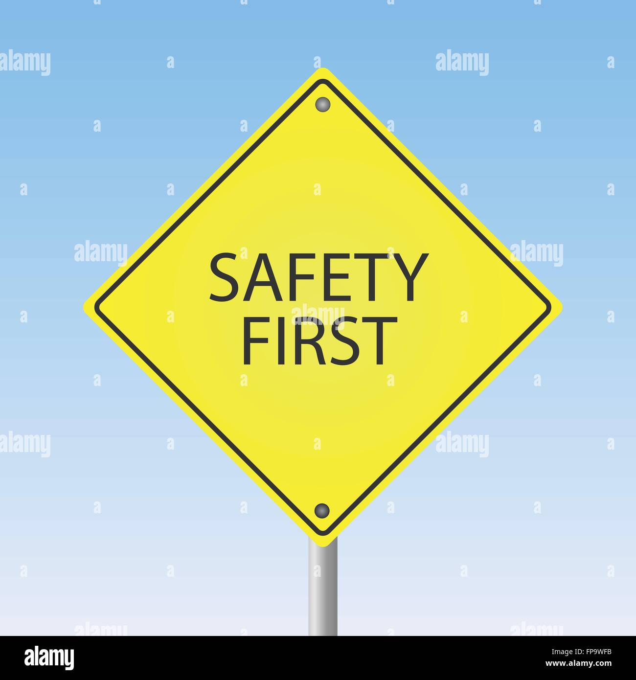 Safety First Signs Clip Art