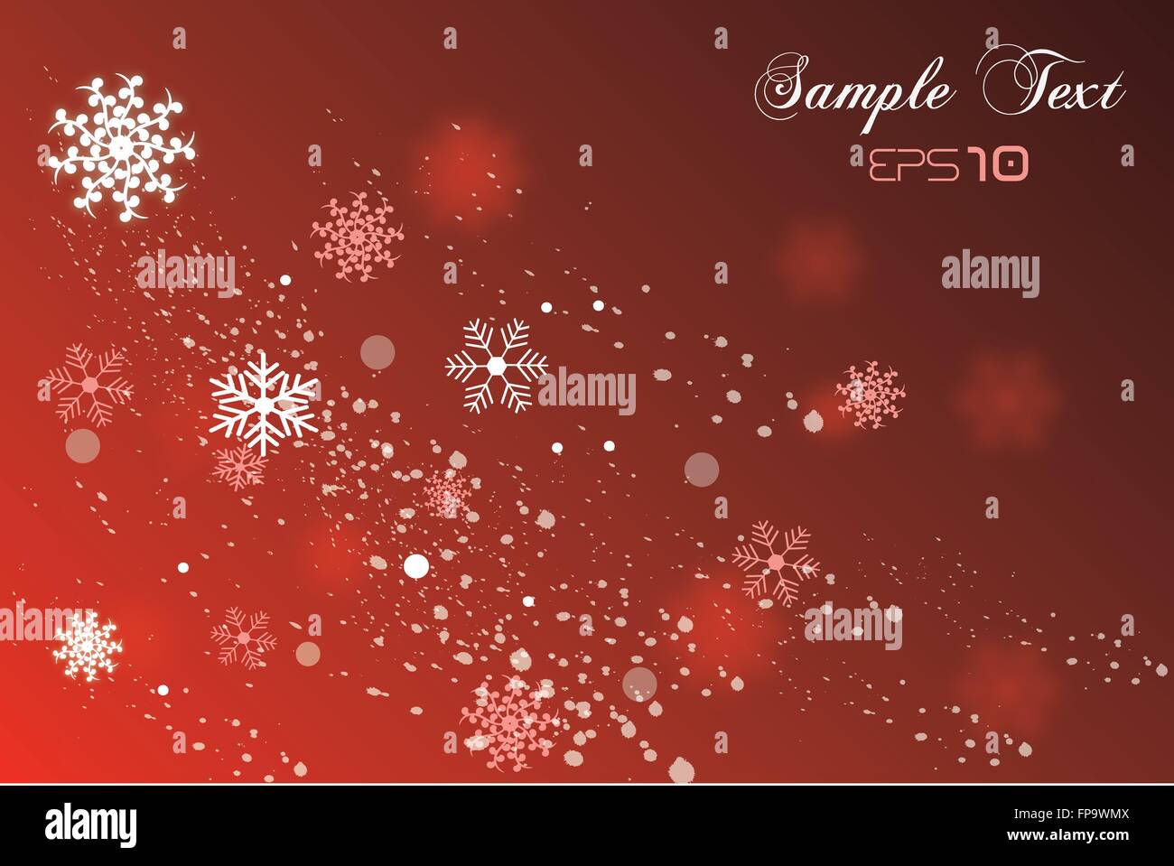 Image of a colorful winter red background Stock Vector Image & Art - Alamy