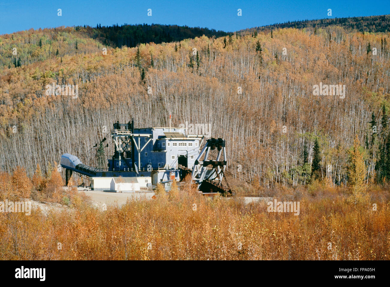 Historic Gold Dredge #4 National Historic Site, Dawson City, Yukon ...