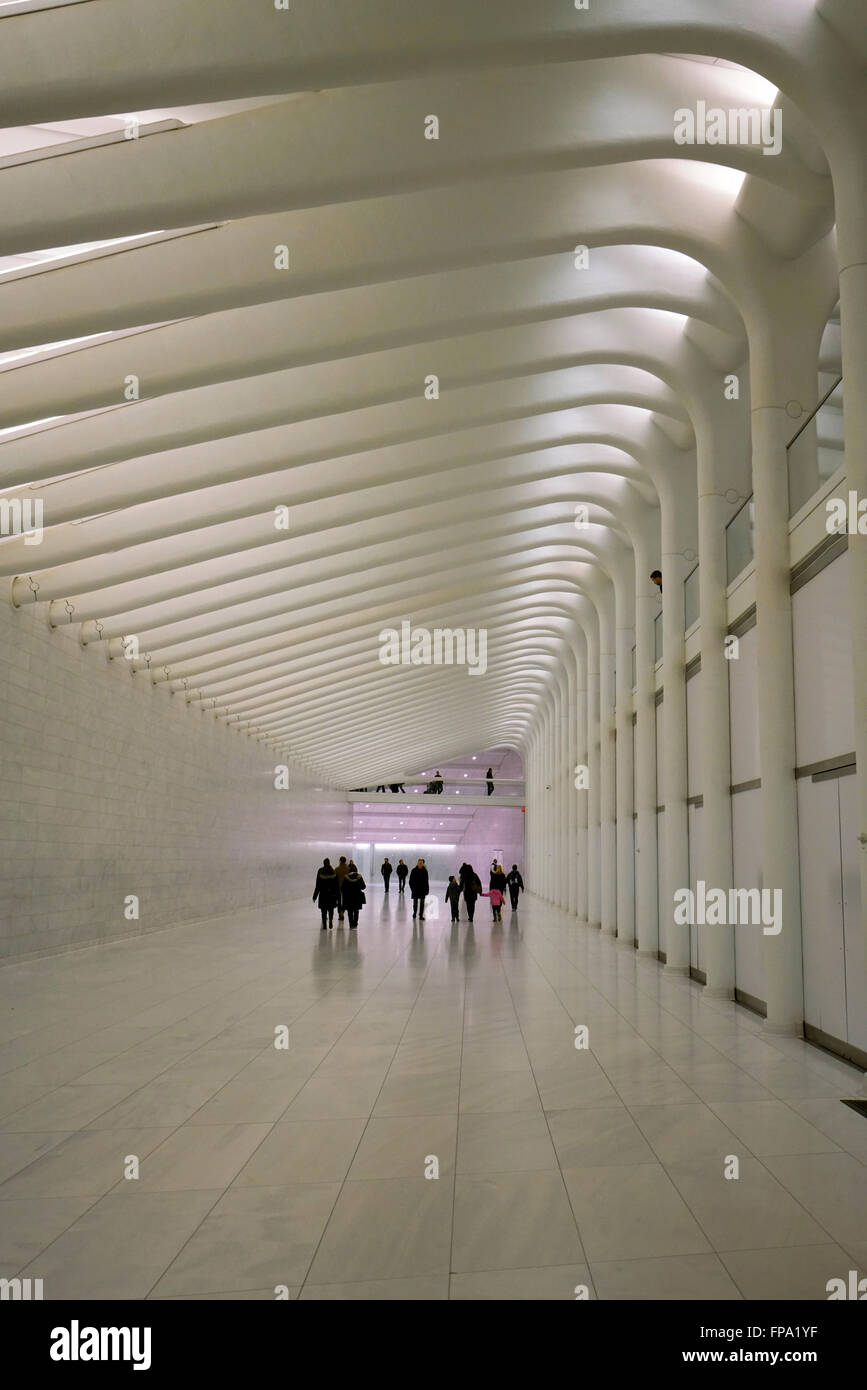 People walking in the West Concourse linking Brookfield Place and the ...