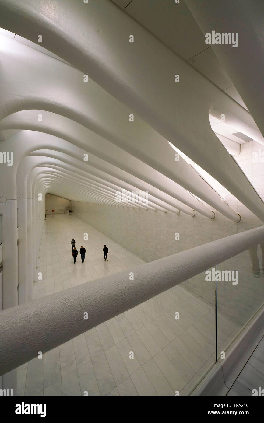 People walking in the West Concourse linking Brookfield Place and the ...