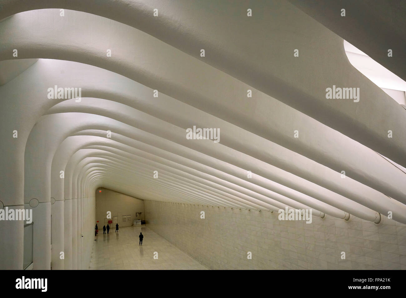 People walking in the West Concourse linking Brookfield Place and the ...