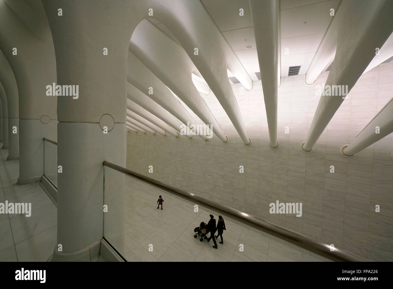 People walking in the West Concourse linking Brookfield Place and the ...