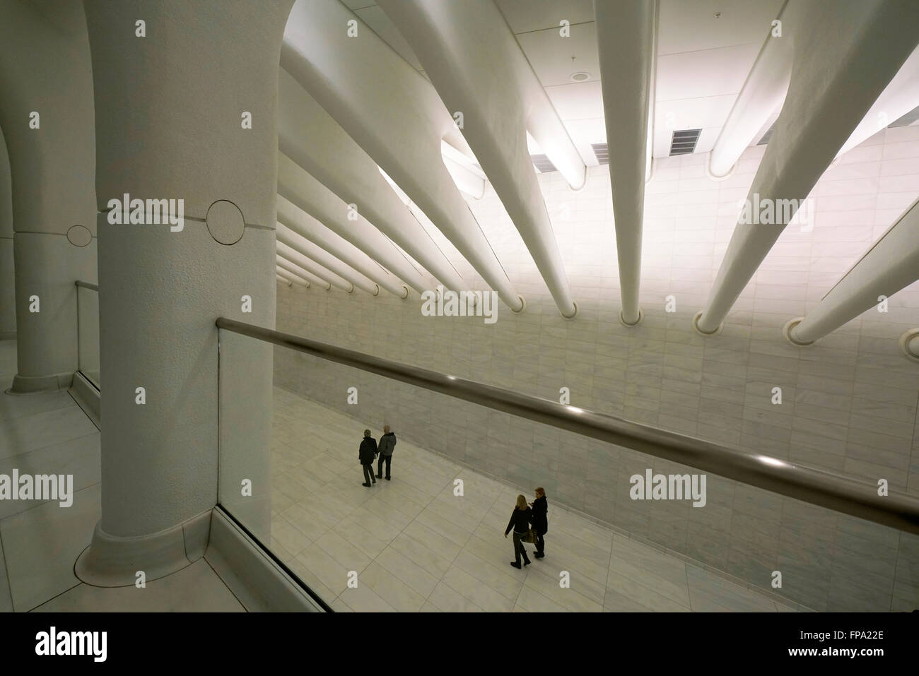 People walking in the West Concourse linking Brookfield Place and the ...