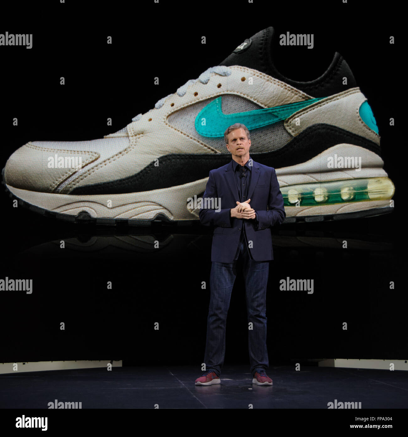 New York City, New York. 16 March 2016. Chief Executive Officer of Nike ...
