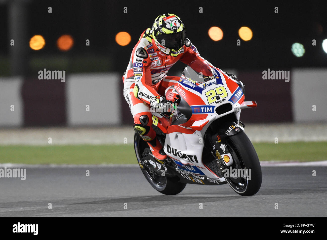 Losail International Circuit, Doha, Qatar. 17th Mar, 2016. Commercial ...