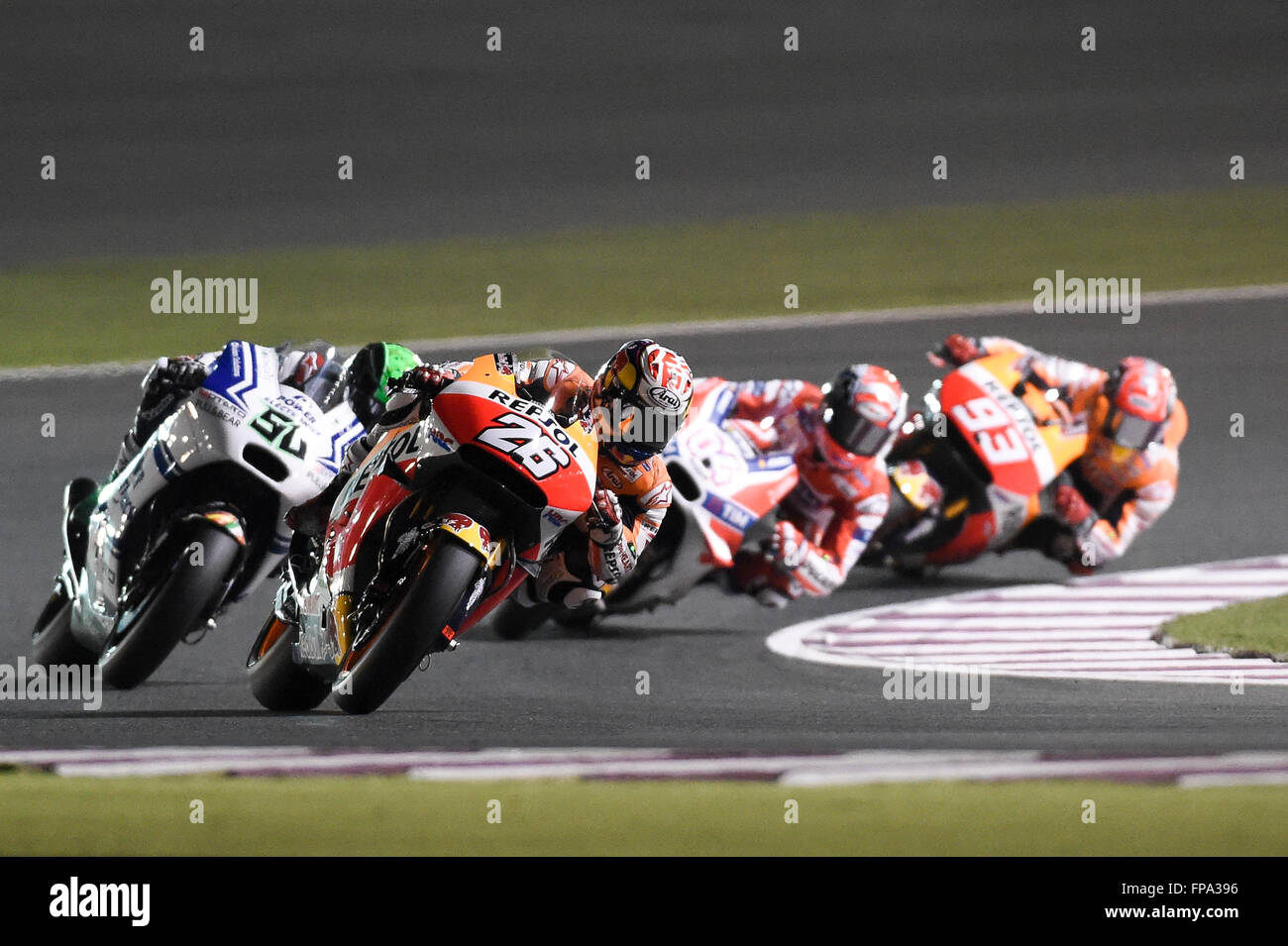 Losail International Circuit, Doha, Qatar. 17th Mar, 2016. Commercial ...