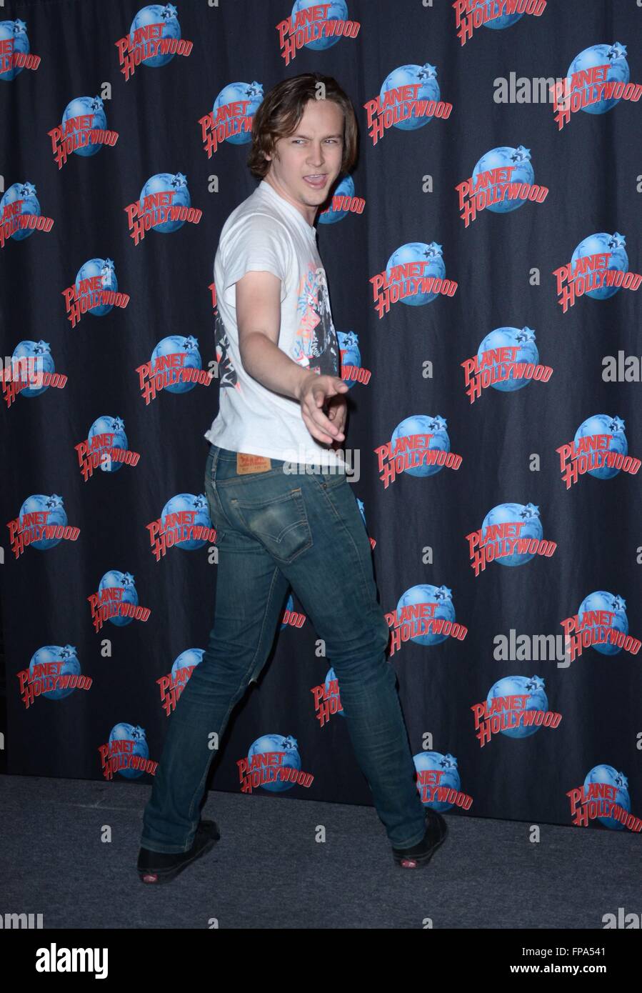 New York, NY, USA. 17th Mar, 2016. Logan Miller at a public appearance ...