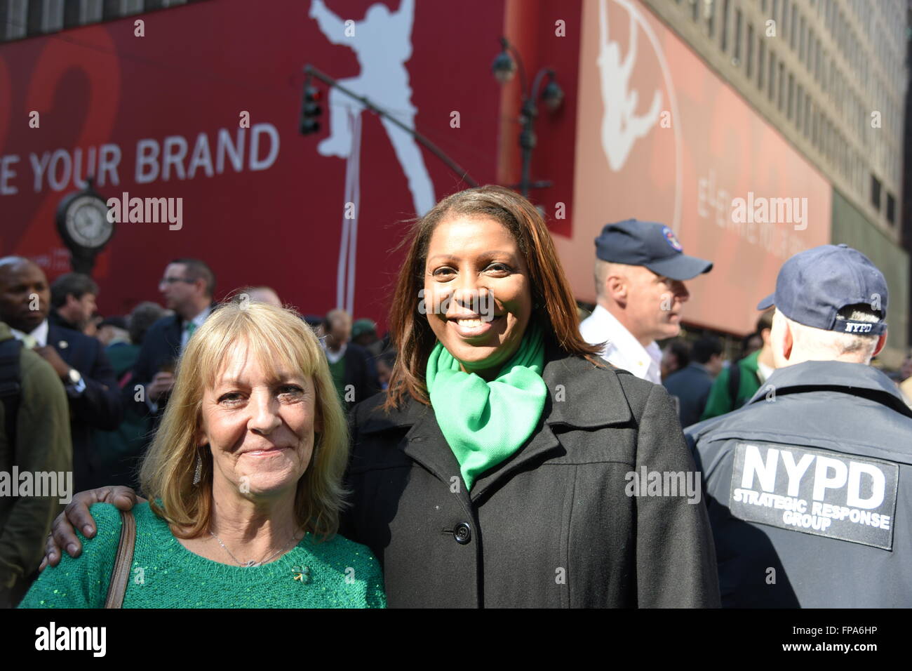 New York City, United States. 17th Mar, 2016. Public Advocate Leticia ...