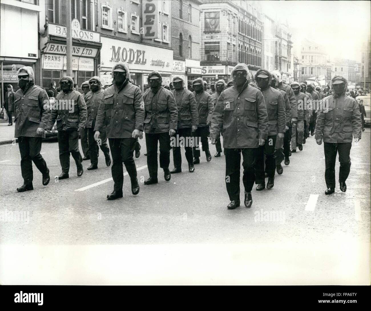 1972 - U.D.A. In Secret Training: Members of the Ulster Defence ...